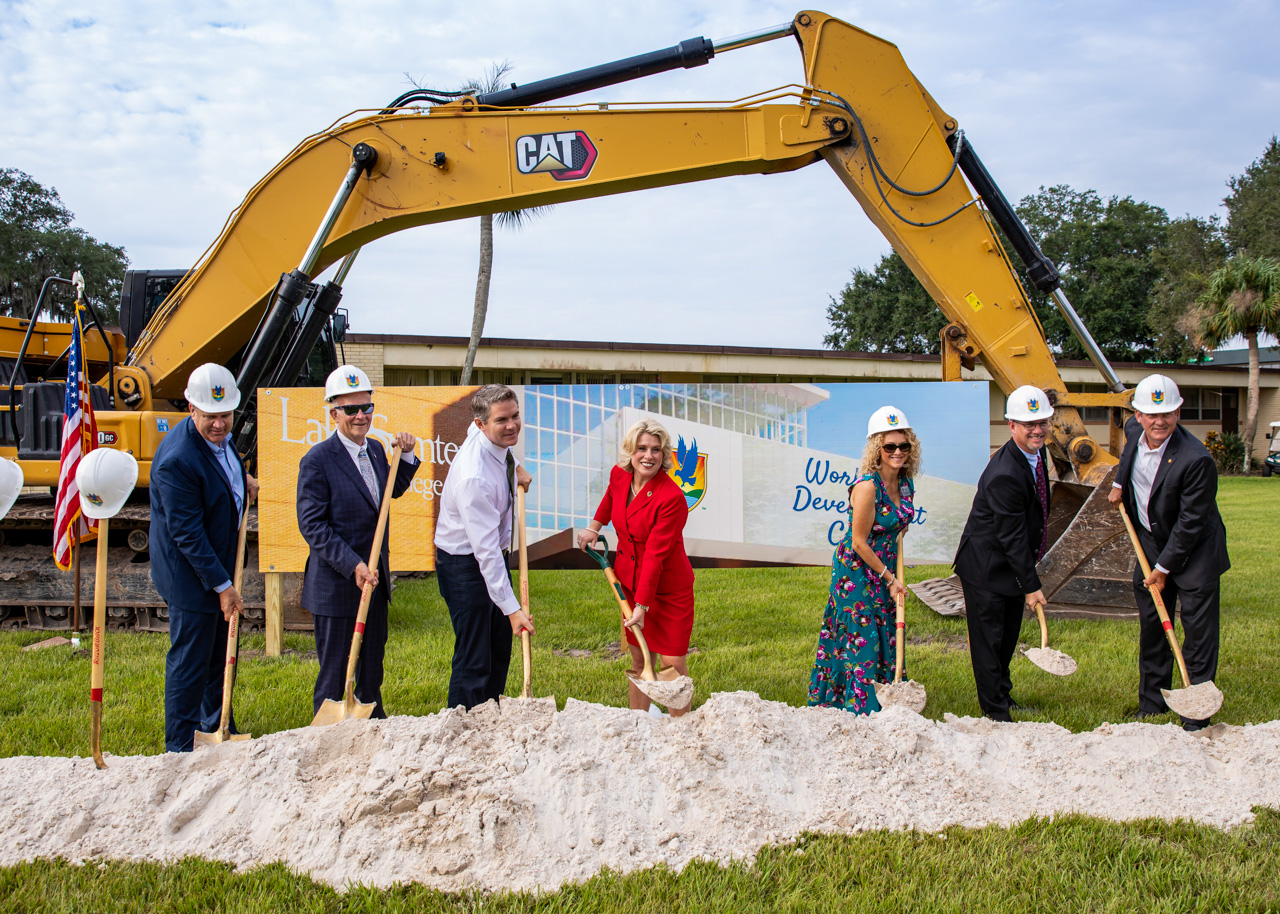 Lake-Sumter State College breaks ground on Workforce Development Center in Leesburg - Lake ...