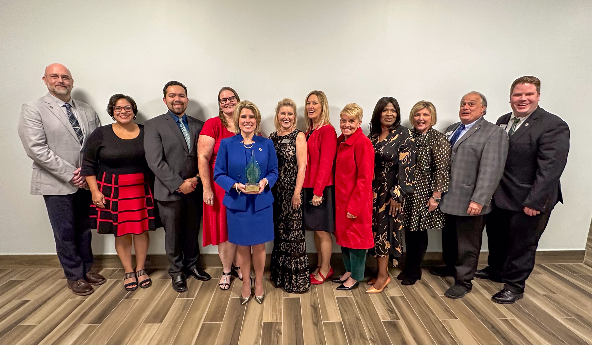 President Bigard recognized with Leadership Award from Leesburg Area ...