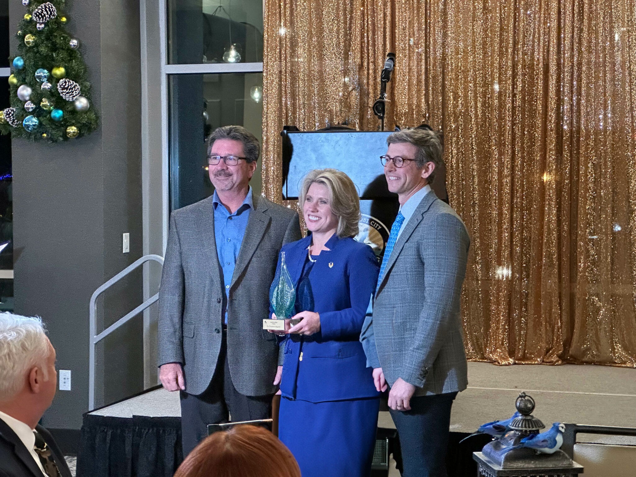 President Bigard recognized with Leadership Award from Leesburg Area ...